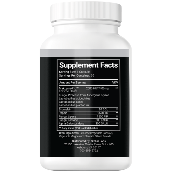 Supplements: Digestive Enzymes - Stellar Labs®