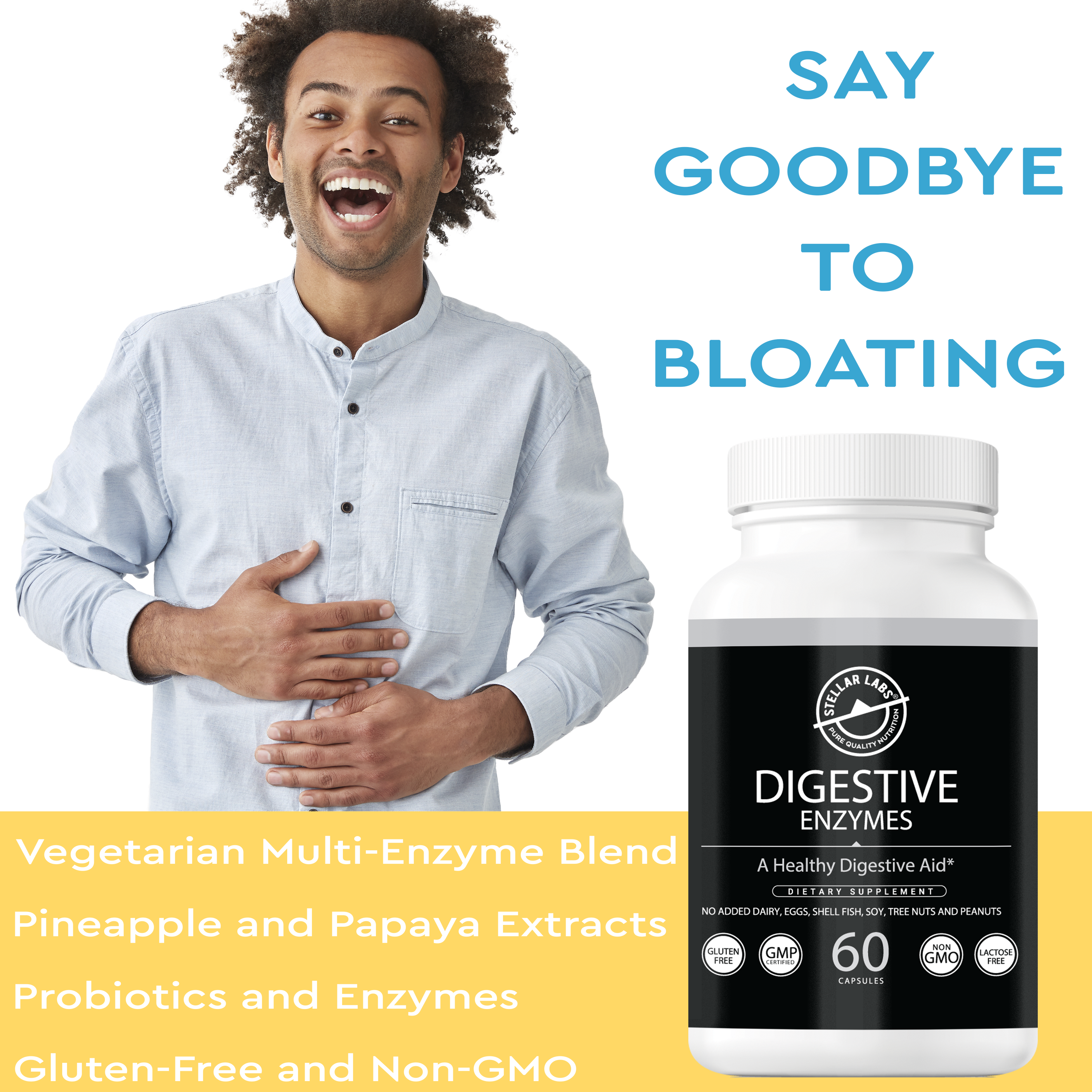 Supplements: Digestive Enzymes - Stellar Labs®