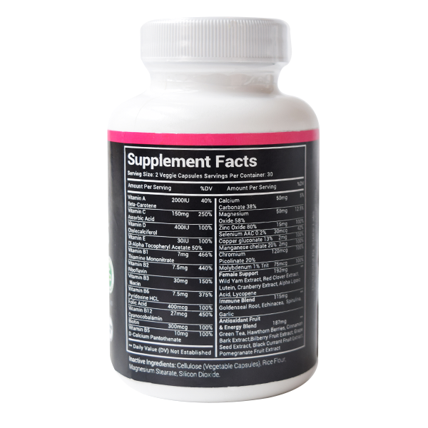 Supplements: Women's Ultra Multivitamin - Stellar Labs®